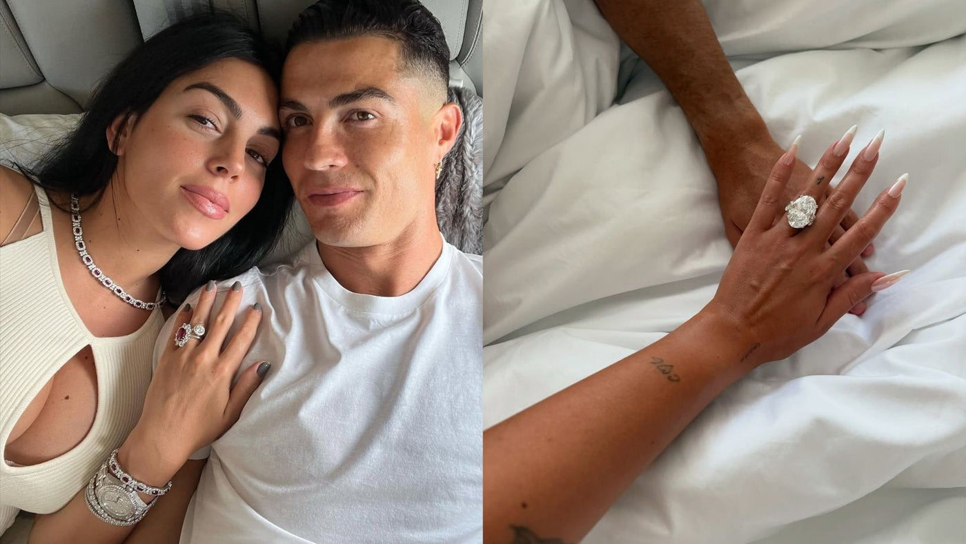 Georgina Rodriguez Engagement Ring - Carat Diamonds