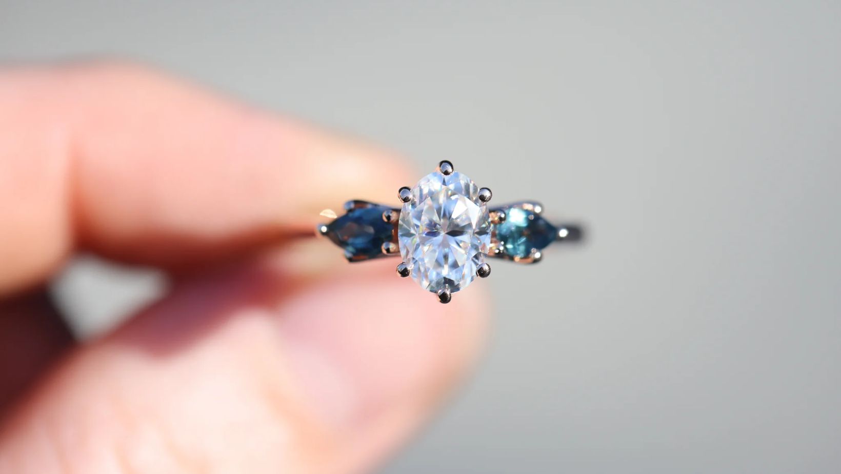 Past Present Future Ring - 3 Stone Ring That Tells Your Story